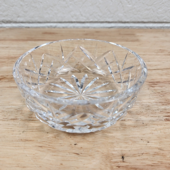 cavan | Dining | Cavan Irish Hand Cut Lead Crystal Round Candy Bowl ...